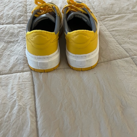 Nike | Shoes | Nike Yellow And Gray Jordan Elevate | Poshmark